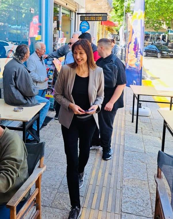 Συνεχείς περιοδείες Έλενας Κουντουρά στην Αττική για το ευρωπαϊκό ...
